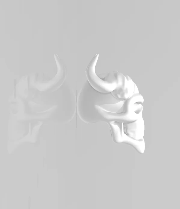 3D-Printed Human Skull demon devil devil by Agentlab MakerWorld ...