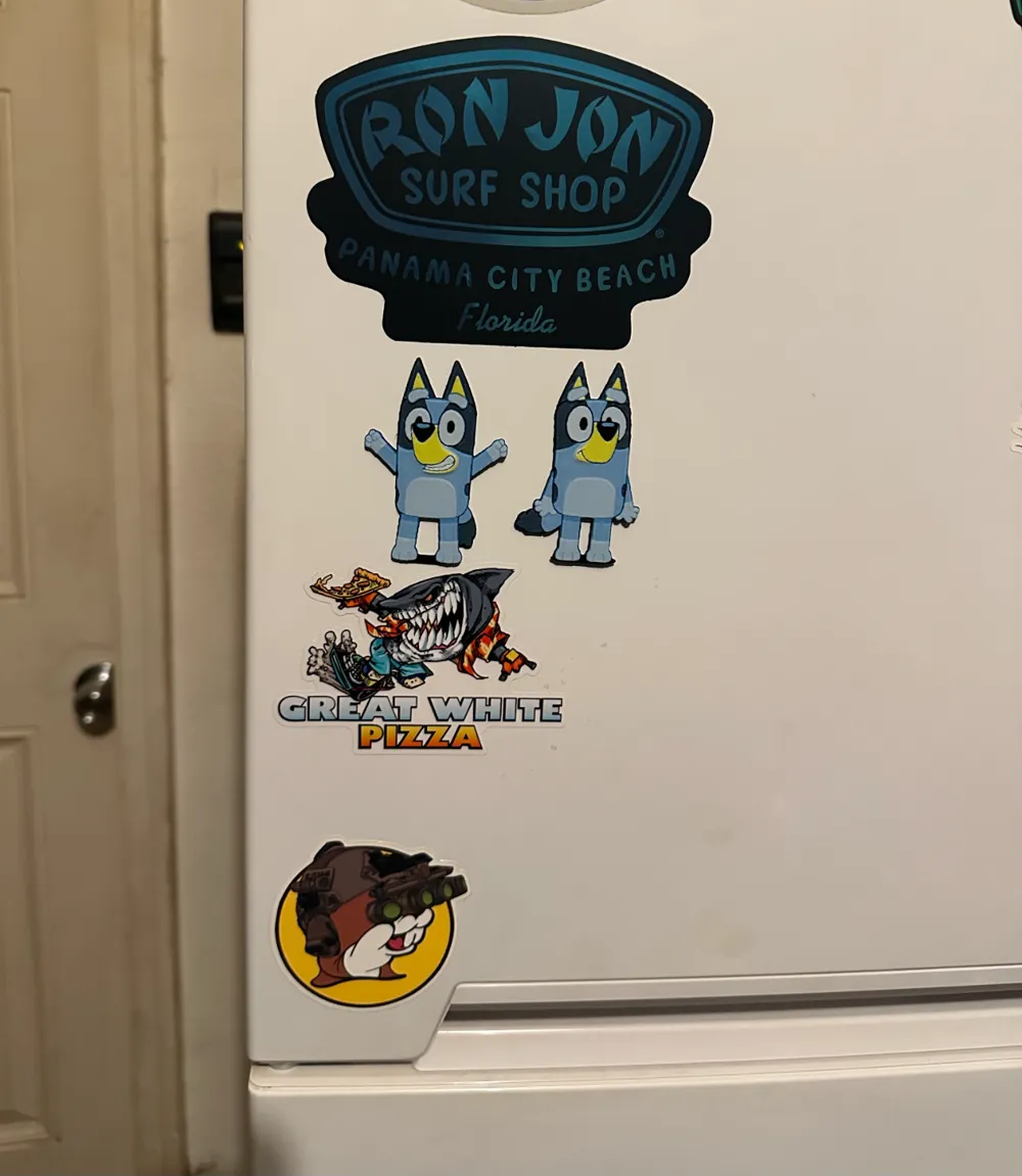 Bluey Bookmark, Keychains, and Fridge Magnets - Free 3D Print Model ...