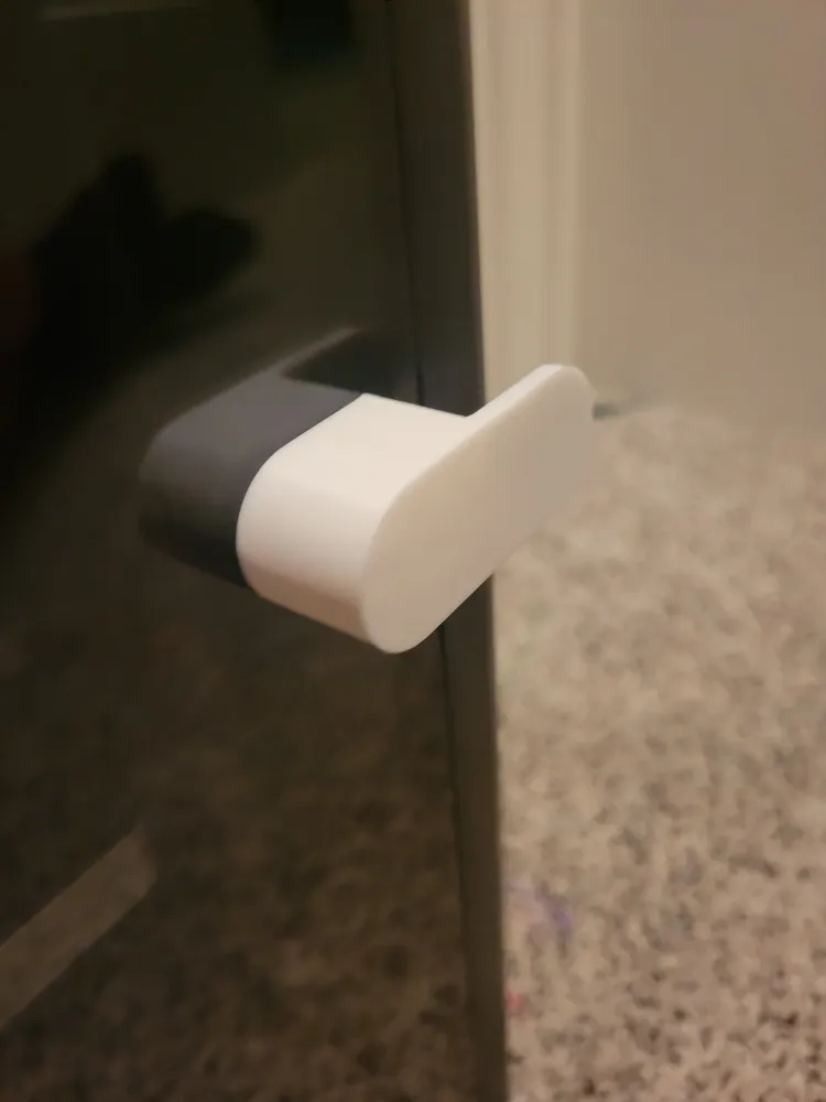 easy pull handle (for P1S, P2S, X1C, X2D) - Free 3D Print Model ...