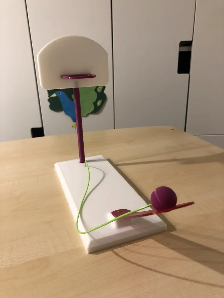 Mini Basketball - Game - Free 3D Print Model - MakerWorld