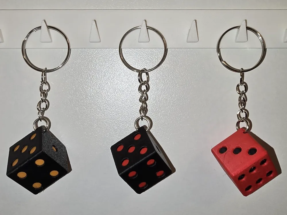 Dice Keychain by ProtoThis - MakerWorld