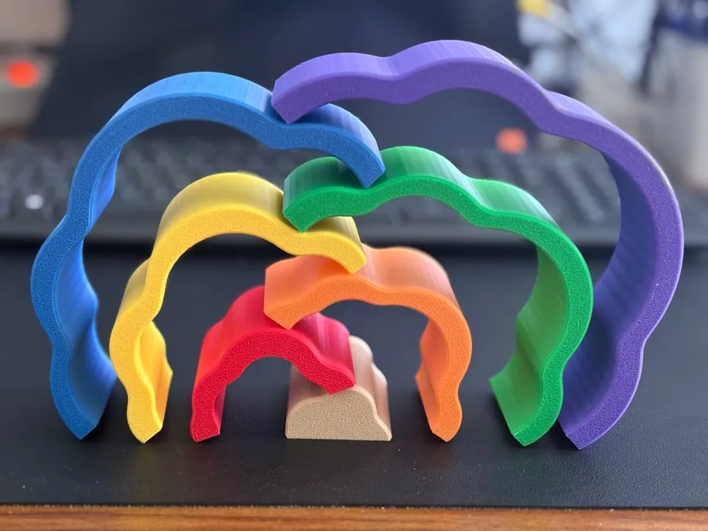 Montessori clouds by Cillo MakerWorld: Download Free 3D Models