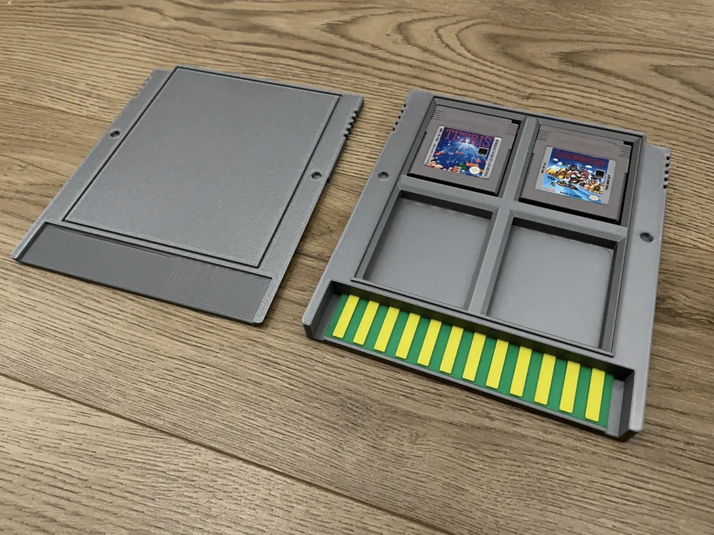 Giant Gameboy cartridge box for Gameboy games by Pix - MakerWorld