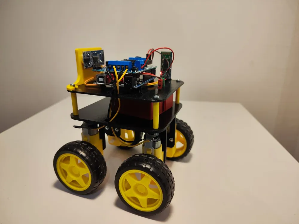 Modular Arduino 4WD Monster Car - Free 3D Print Model - MakerWorld