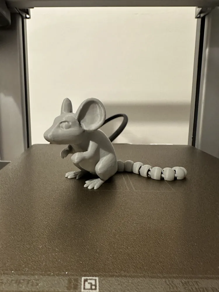 Mouse articulated Tail by 3D FunMakerWorld: Download Free 3D Models