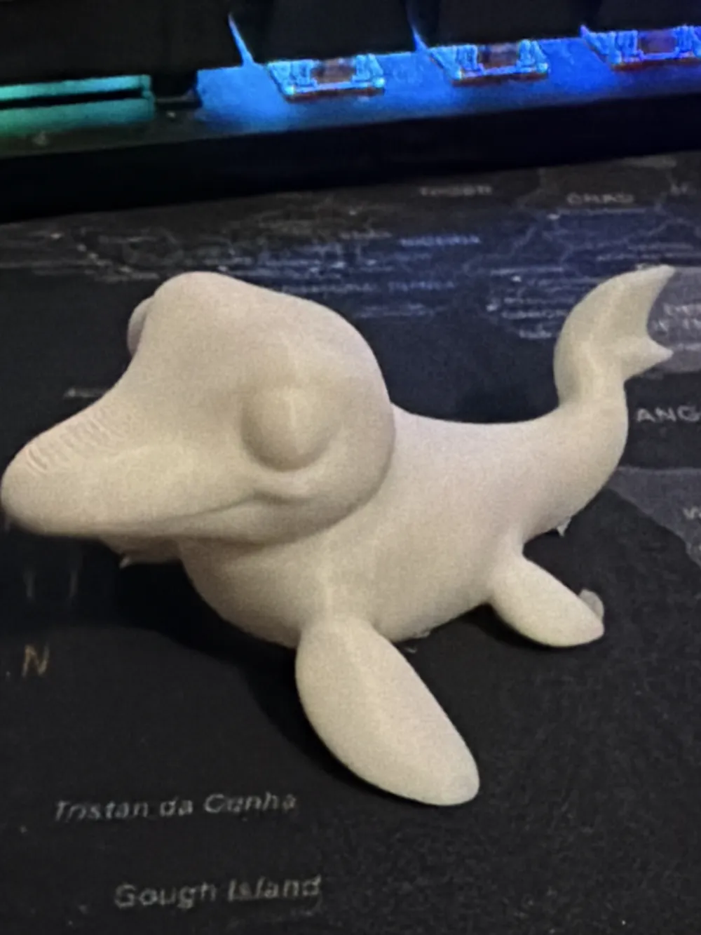 Cute Baby Mosasaurus - Free 3D Print Model - MakerWorld