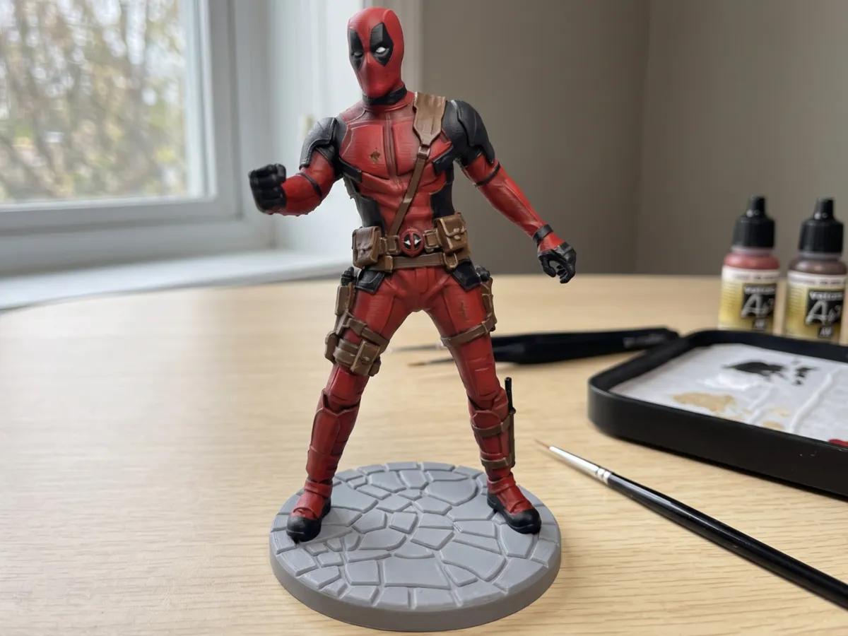 Deadpool - Free 3D Print Model - MakerWorld