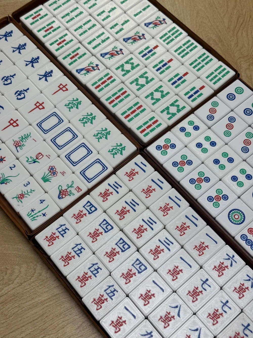 Chinese Mahjong - COMPLETE TILESET - Free 3D Print Model - MakerWorld