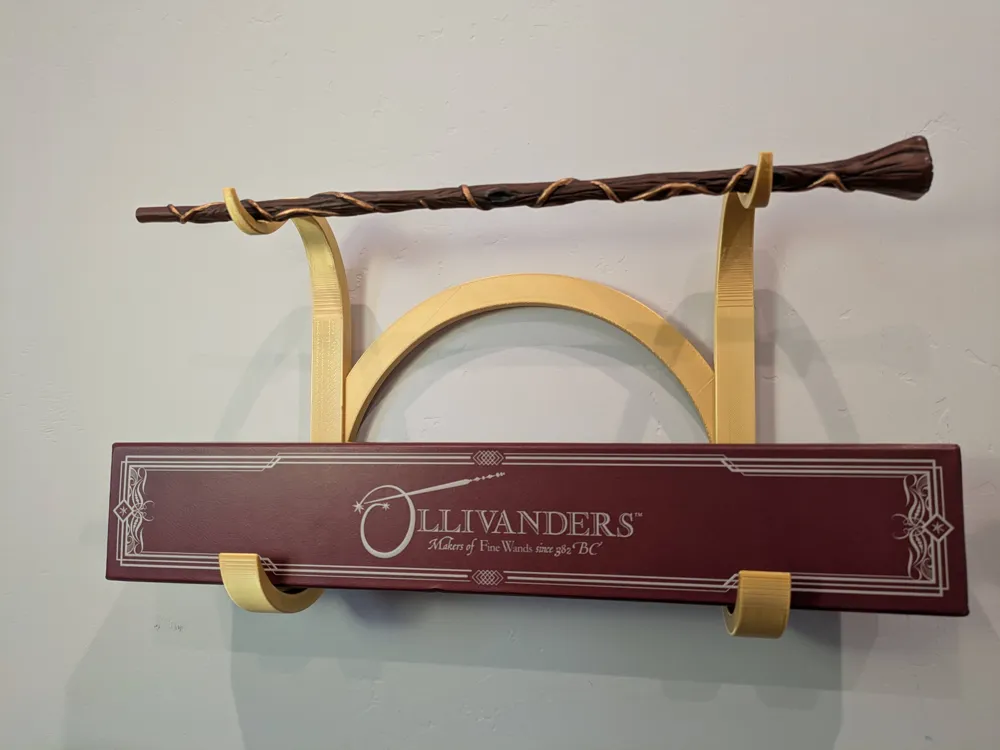 Wand and Box Holder - Free 3D Print Model - MakerWorld