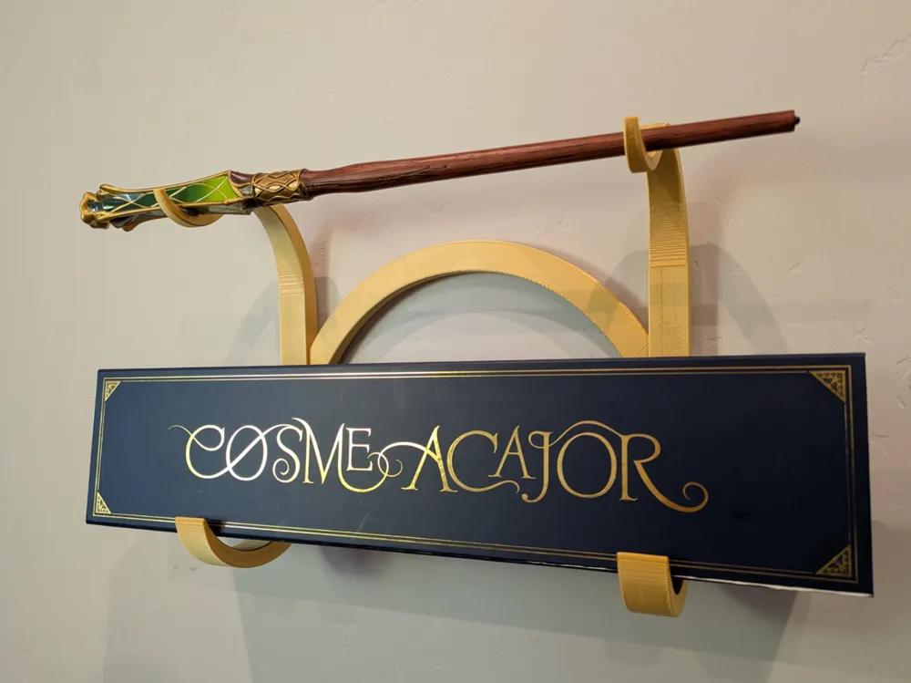 Wand and Box Holder - Free 3D Print Model - MakerWorld