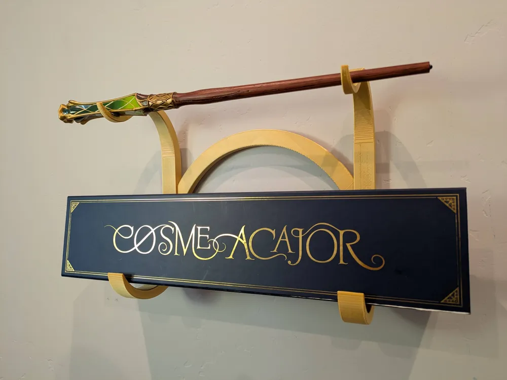 Wand and Box Holder - Free 3D Print Model - MakerWorld