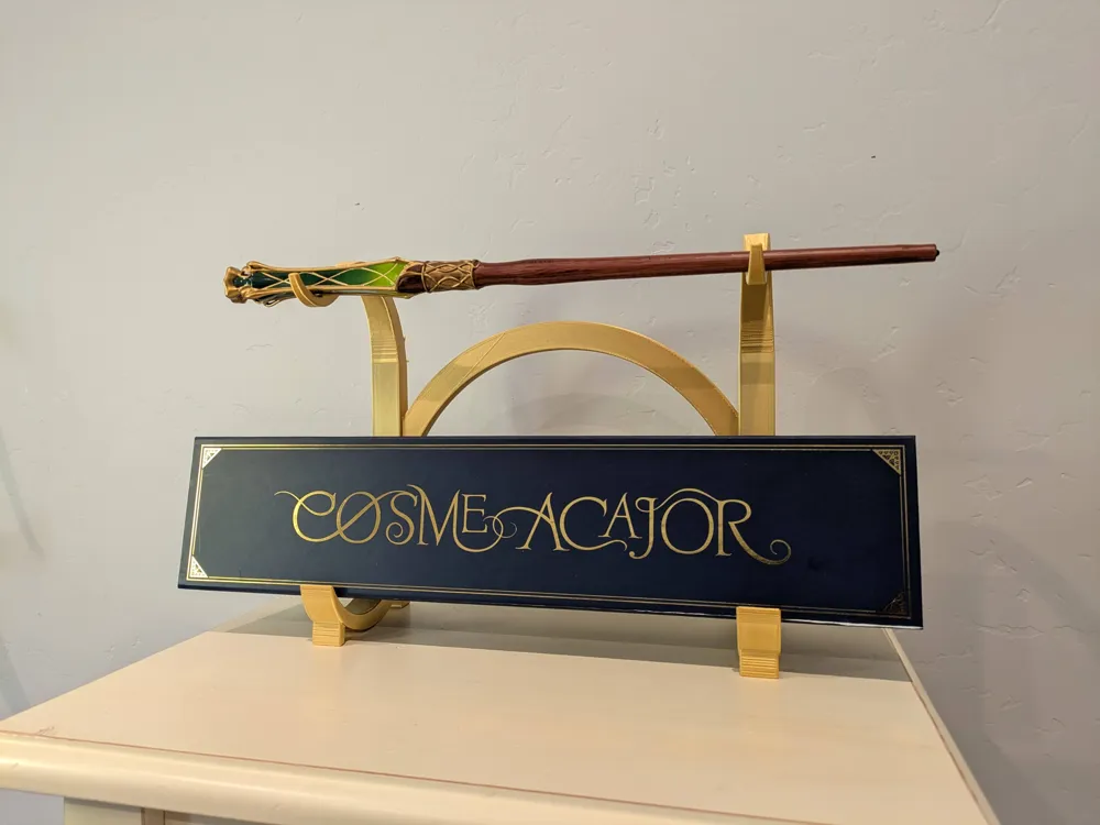 Wand and Box Holder - Free 3D Print Model - MakerWorld