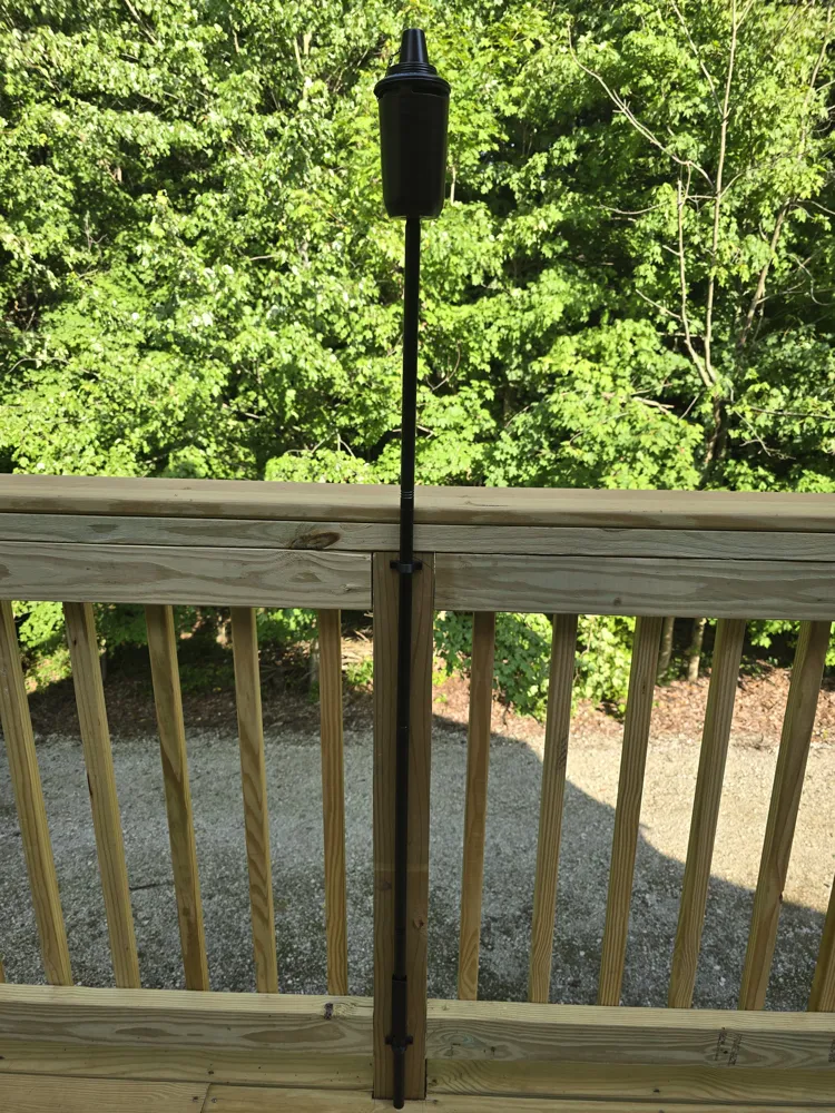 Tiki Torch Deck Mountnull