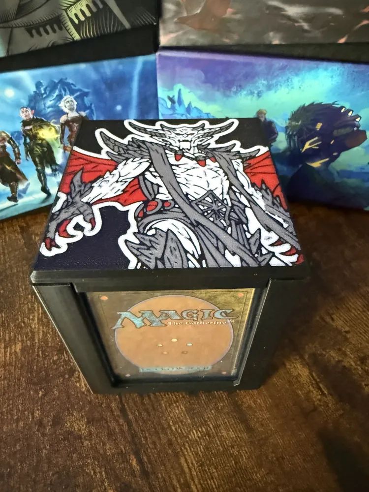 MTG EDH Commander Showcase Deck Box - Taborax by Westly MakerWorld: Download Free 3D Models