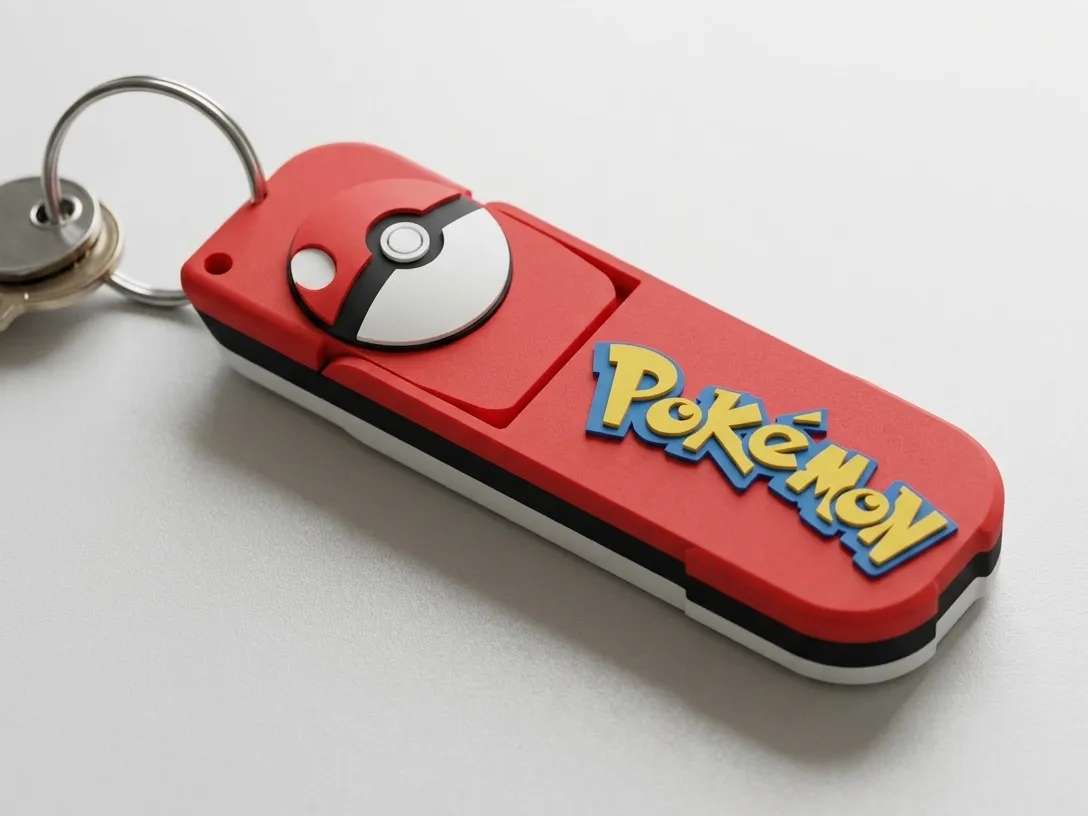 Pokemon Phone Holder Keychains - Free 3D Print Model - MakerWorld