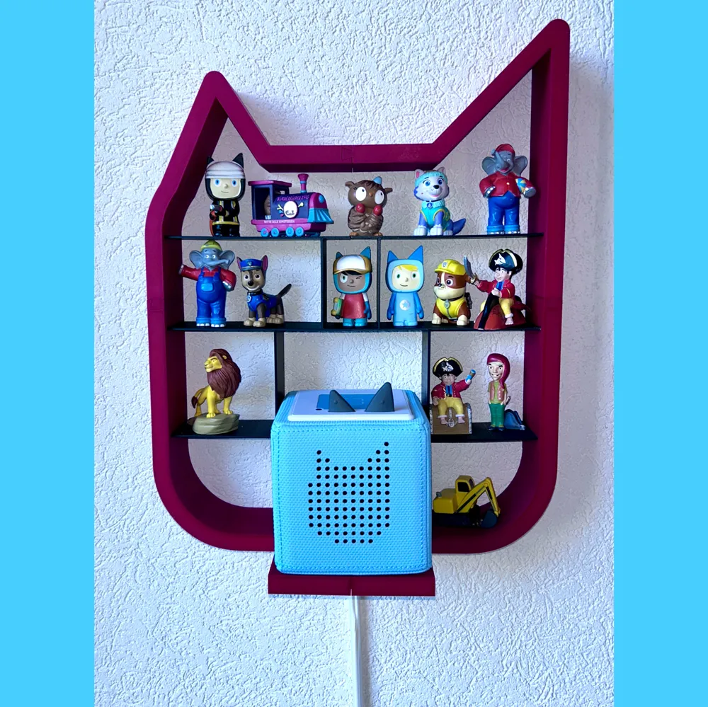 Tonie Box Shelf by Dällis MakerWorld: Download Free 3D Models