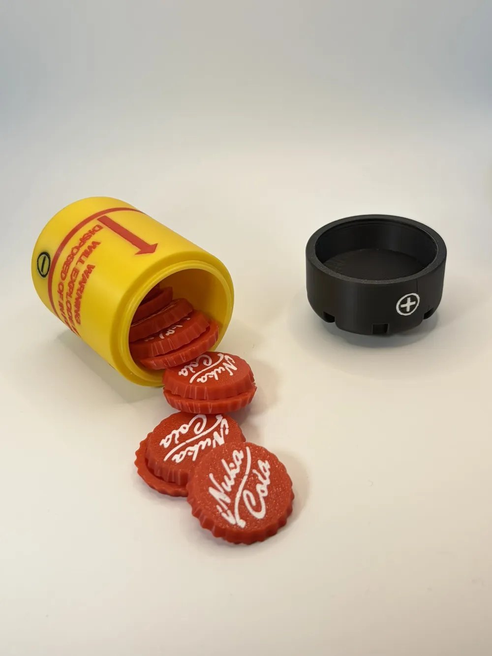 Fallout‑Inspired Fusion Cell Screw‑Top Container - Free 3D Print Model ...