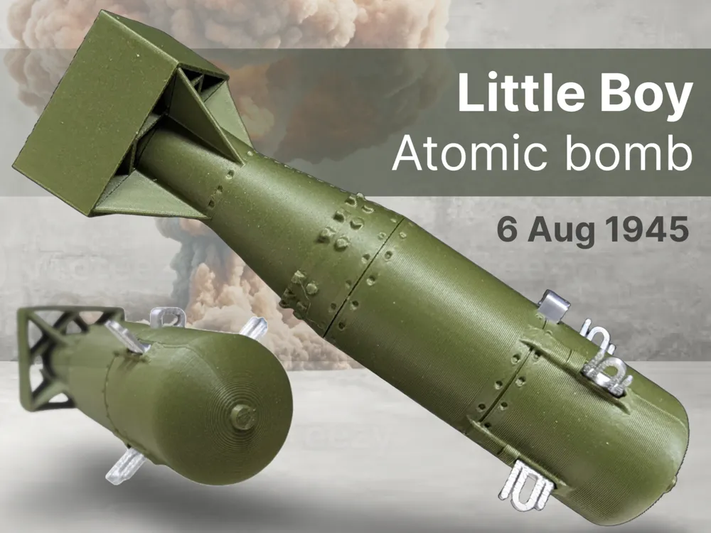 Little Boy WWII | World's First Use of Atomic Bomb by Rexi Labs ...