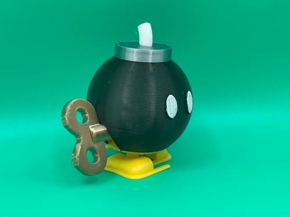 Real Walking Super Mario Bob Omb! by DIY Wizard MakerWorld: Download ...