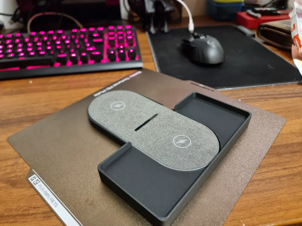 Wireless Charger phone aligner- Fits Samsung S21 Ultra + Quadlock case ...