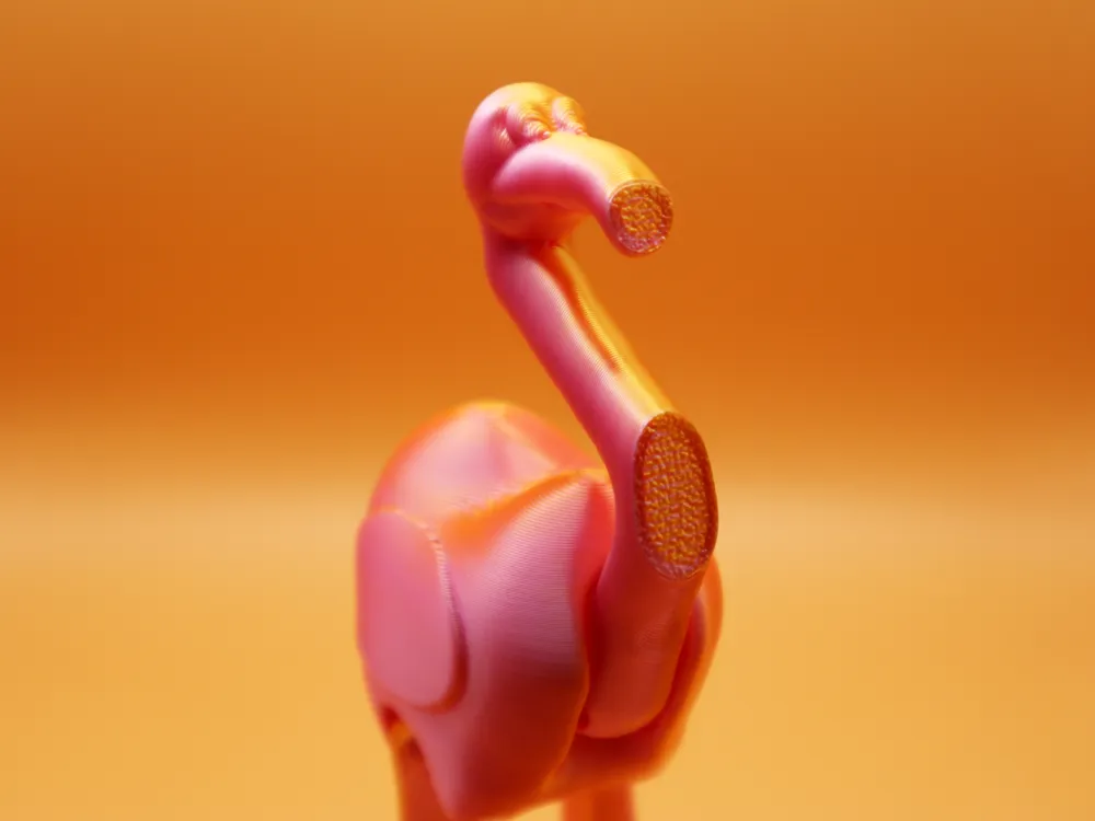 Flamingo - Love Flexi Bird by InFlames3D MakerWorld: Download Free 3D ...