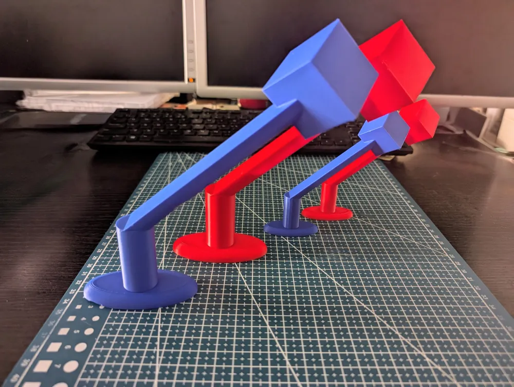 Gravity Cube Balance Sculpture by UrSafeWithMe MakerWorld: Download ...