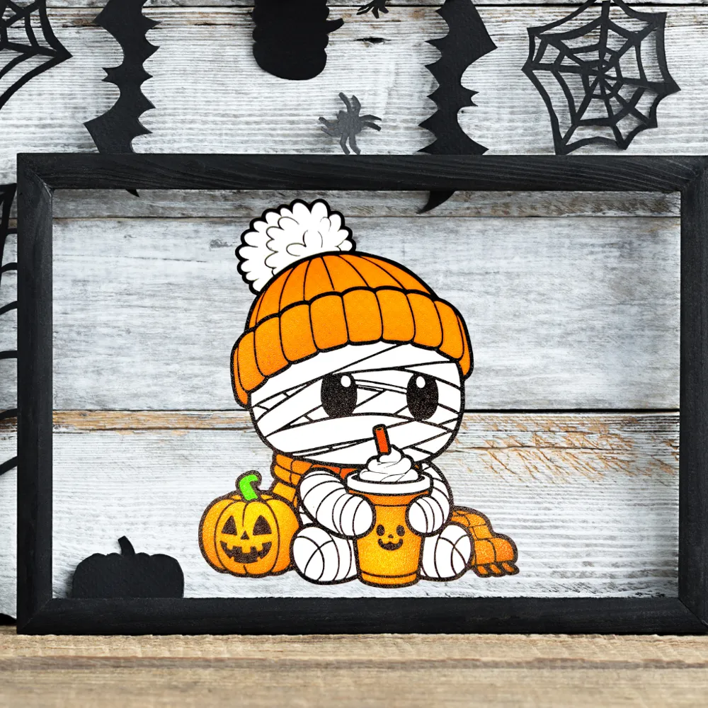 Halloween cute Mummy wall decoration by Berry - MakerWorld