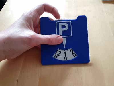 Parking Disc by FiggeFilament - MakerWorld