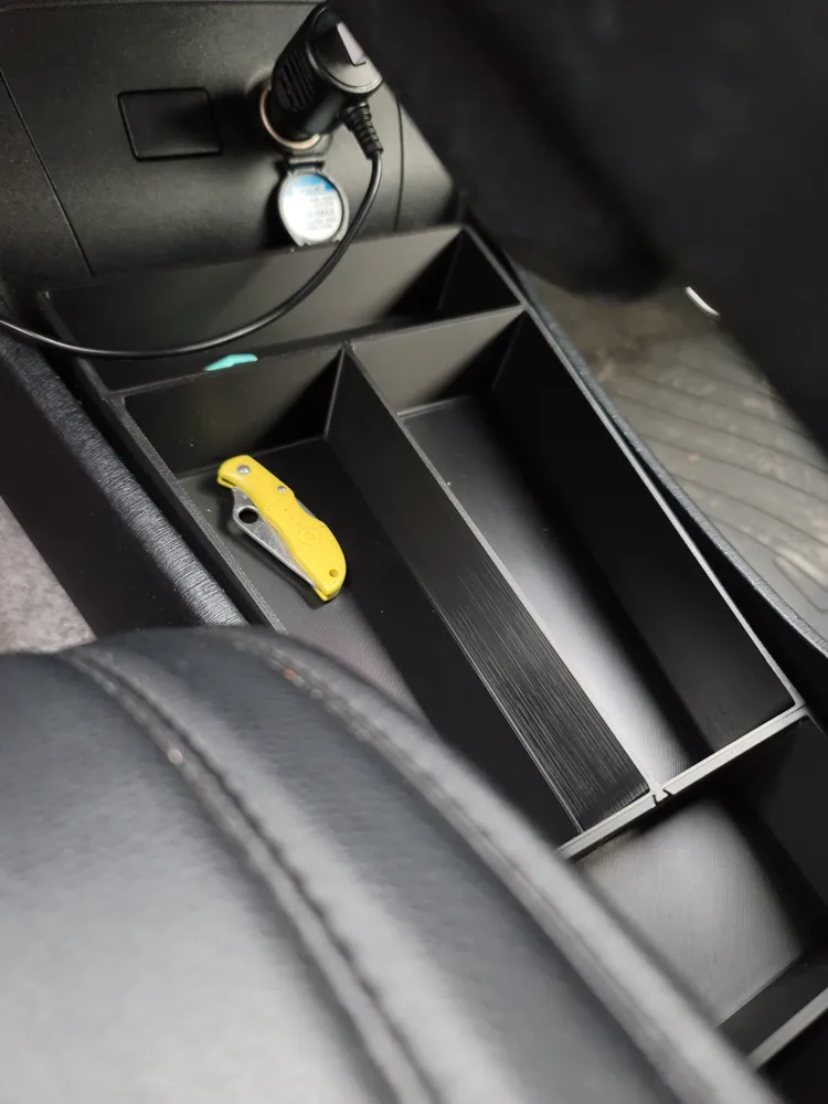 Toyota gen 3 Prius under console organizer tray - Free 3D Print Model ...