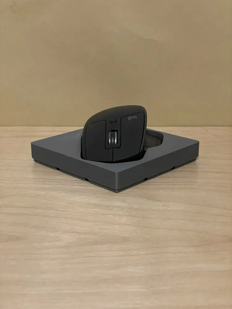 LogiTech MX 2S Gridfinity Holder by Jesse Boucher MakerWorld: Download ...