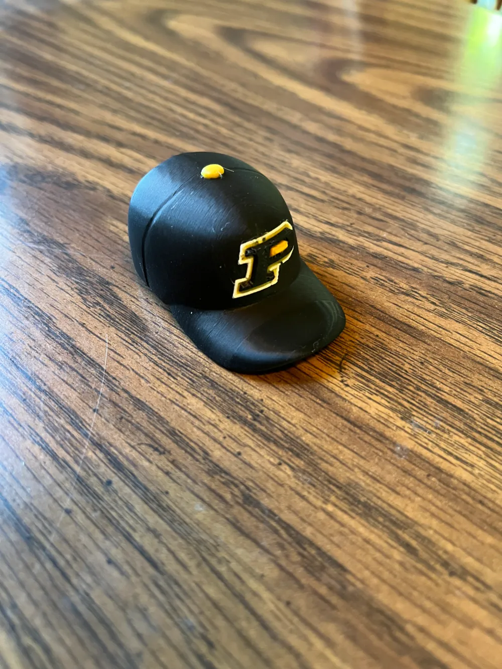 Purdue Boilermakers baseball hat by fnapier68 - MakerWorld
