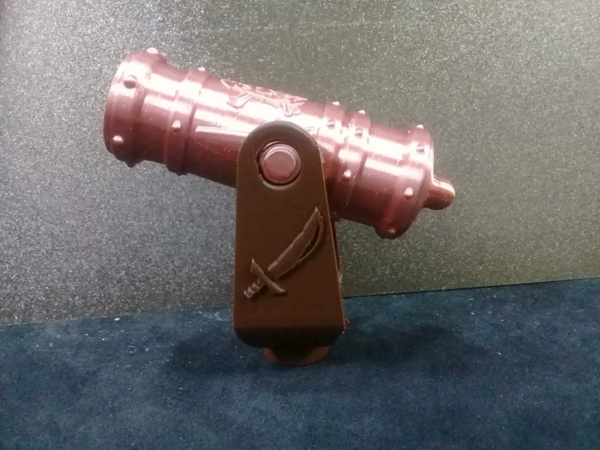 pirate cannon - Free 3D Print Model - MakerWorld