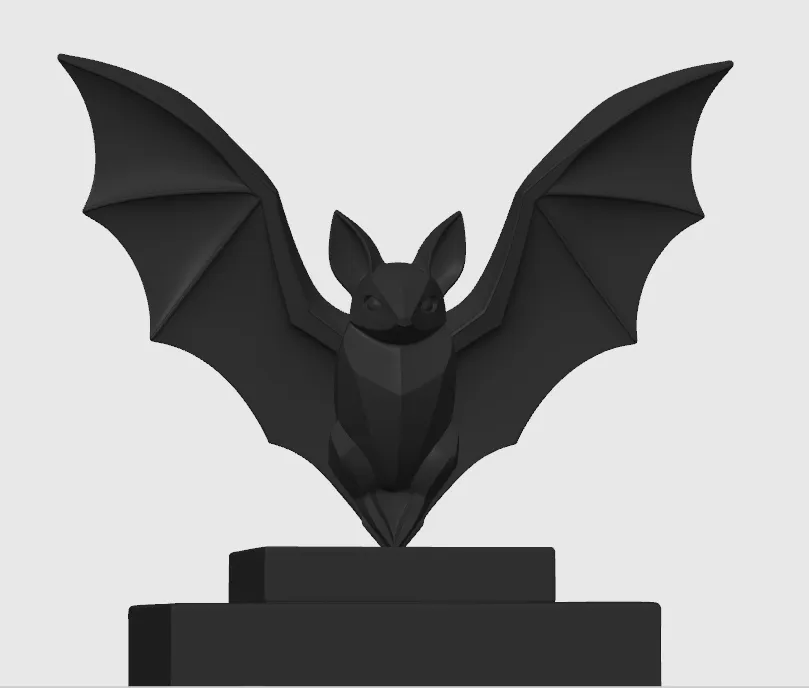 Stylish Low-Poly Bat by zoooowy MakerWorld: Download Free 3D Models