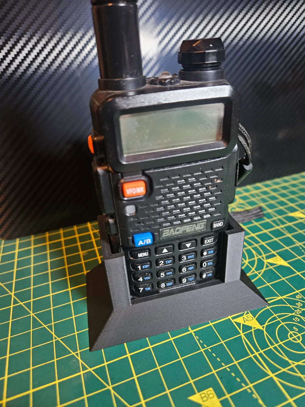 Baofeng UV-5R Radio Stand by Cracker_Jack - MakerWorld