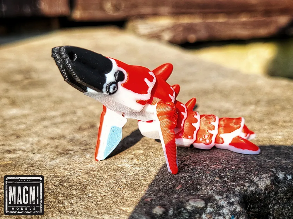 Flexi Mini Chelicerate Leviathan – Subnautica - Free 3D Print Model ...
