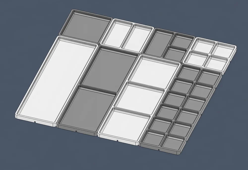 RC Parts Tray for 1:18 & 1:24 scale - Free 3D Print Model - MakerWorld