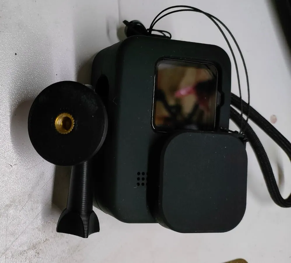 1/4 inch GoPro Mount and GoPro screw by 3d_sane - MakerWorld