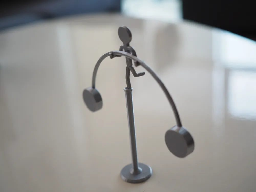 Kenny The Balancing Toy (Replaceable String) by Tyron_Makes_Stuff ...