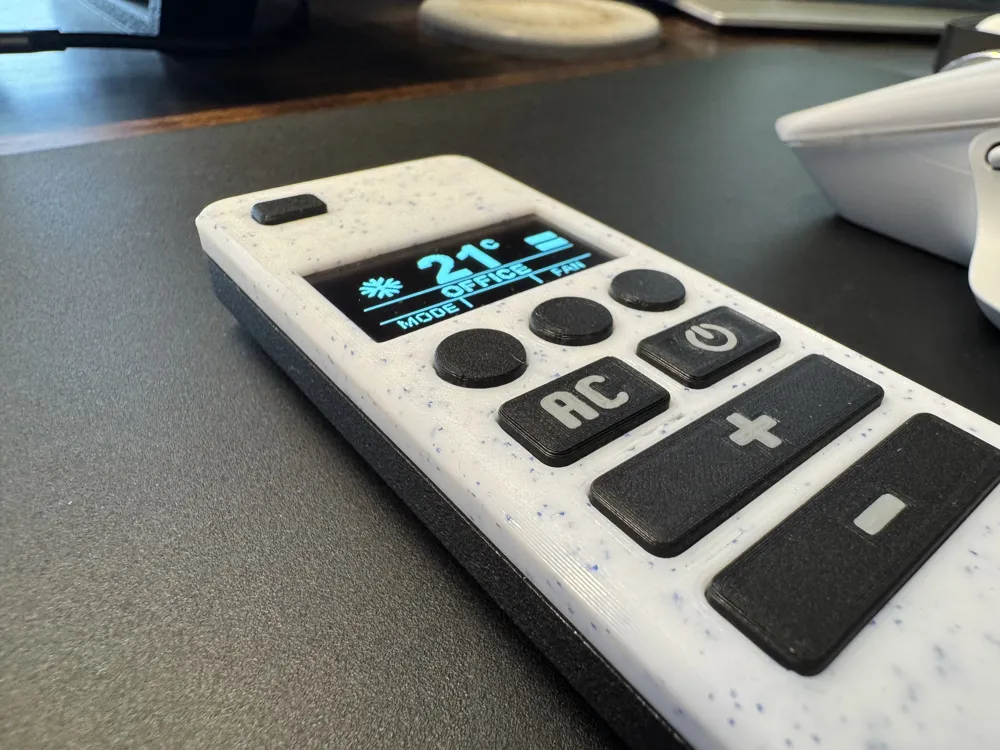 Home Assistant ESPHome Remote with OLED display! - Free 3D Print Model ...