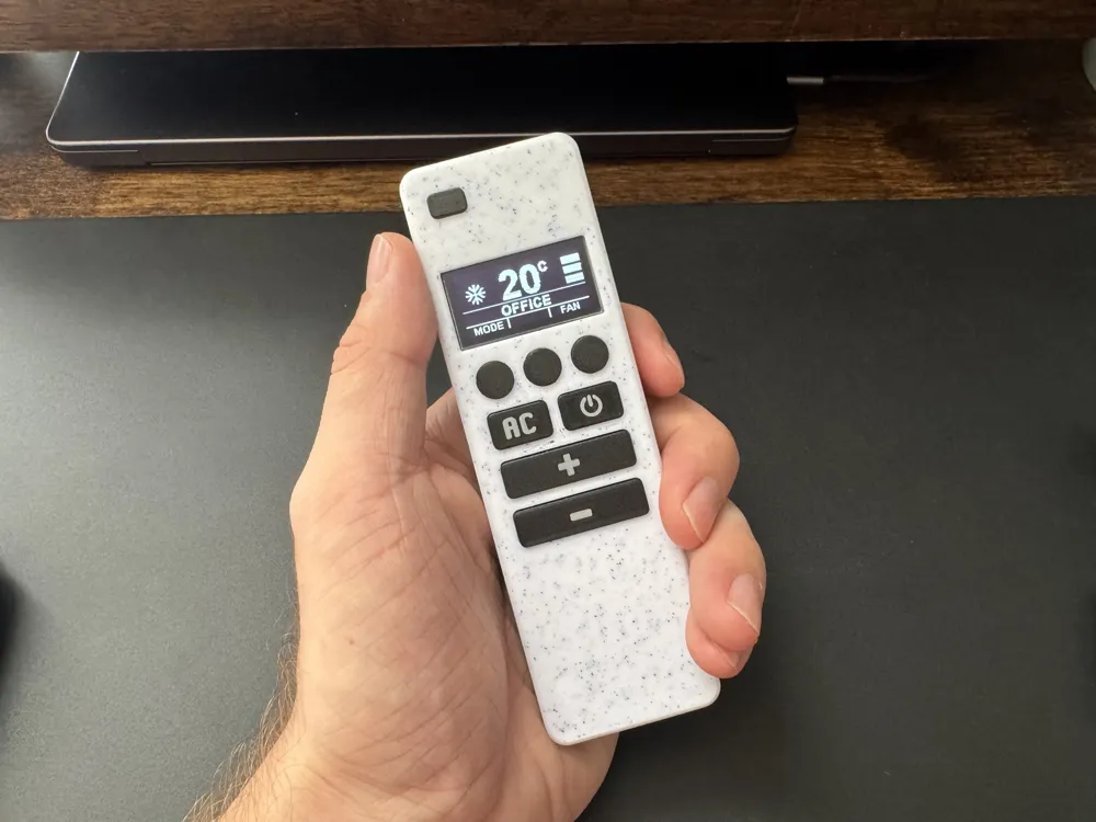 Home Assistant ESPHome Remote with OLED display! - Free 3D Print Model ...