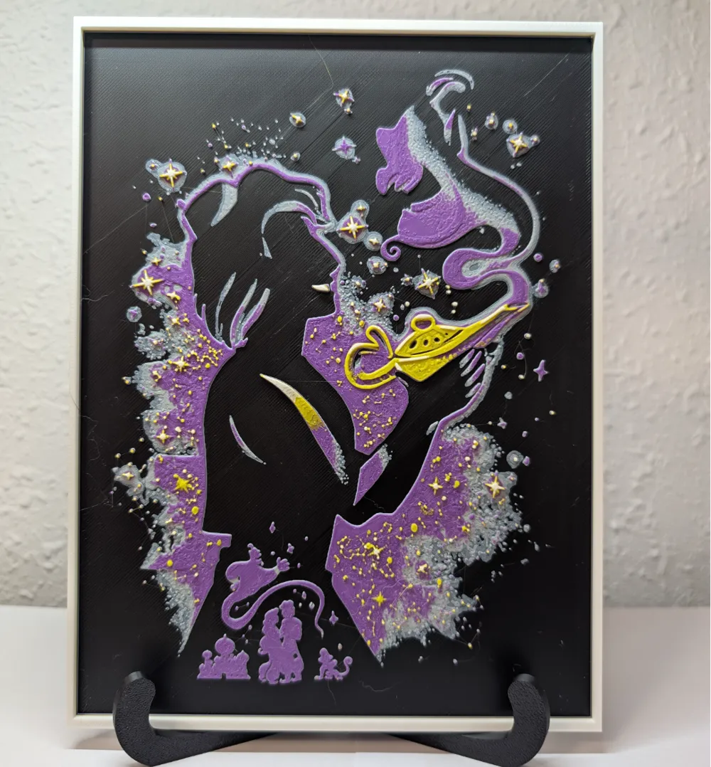 Disney Aladdin, Hueforge by ronigrr - MakerWorld