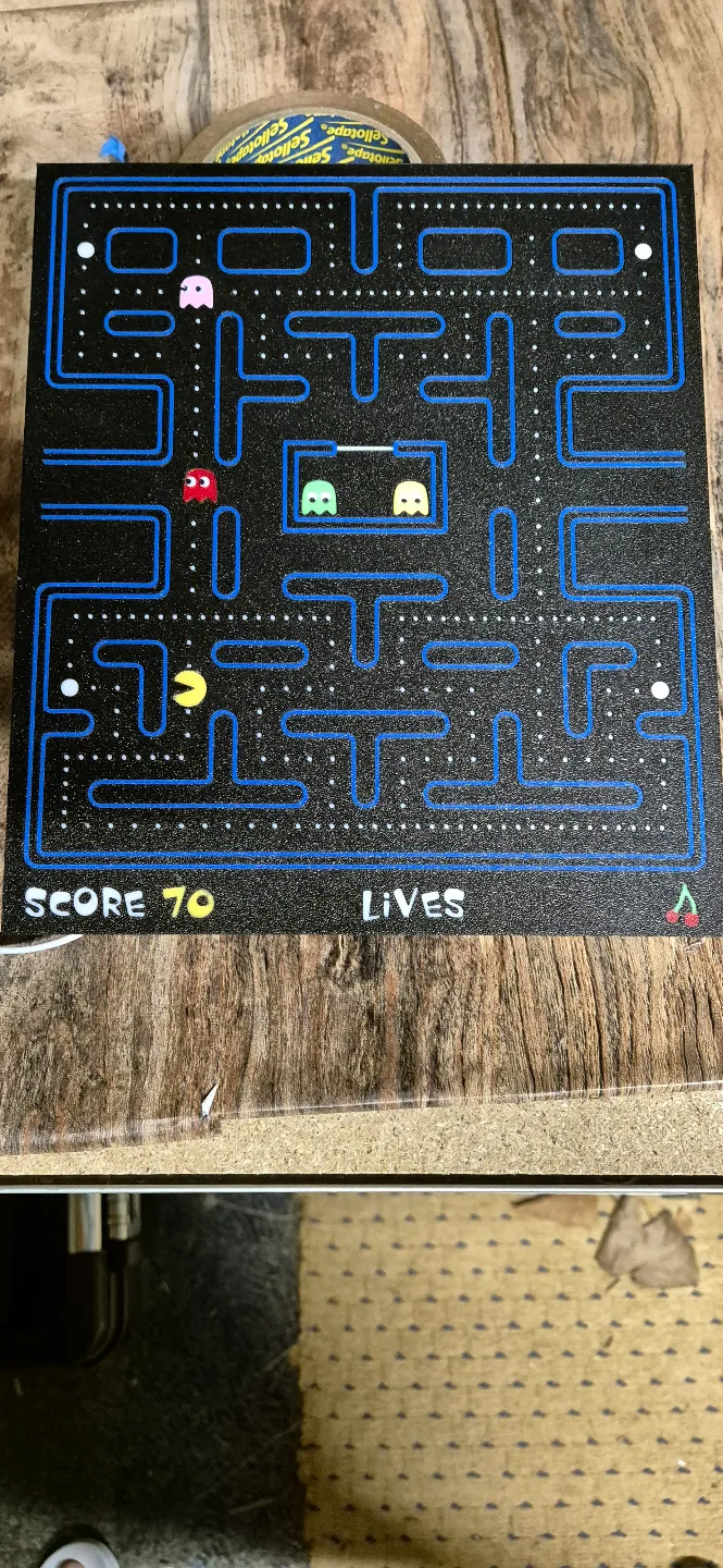 Pac-Man Lightbox LED by MoniaMon - MakerWorld