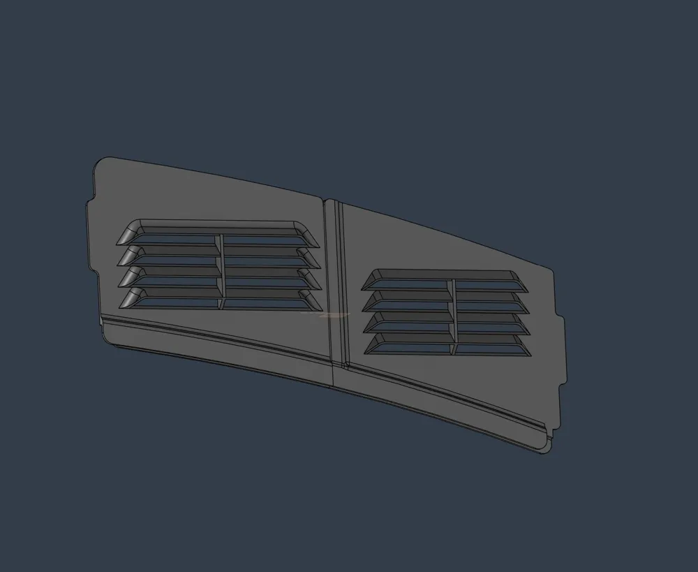Ford Transit Passenger Side Vent Grille - Free 3D Print Model - MakerWorld