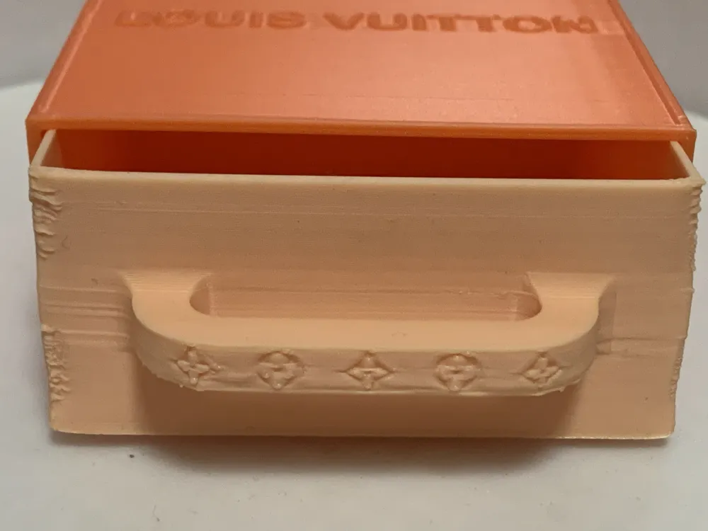 LV-style packaging box storage box by 九五 MakerWorld: Download Free 3D ...
