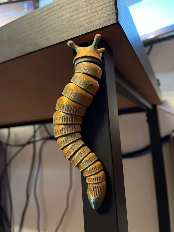 Realistic-ish Bendy Slug - Free 3D Print Model - MakerWorld