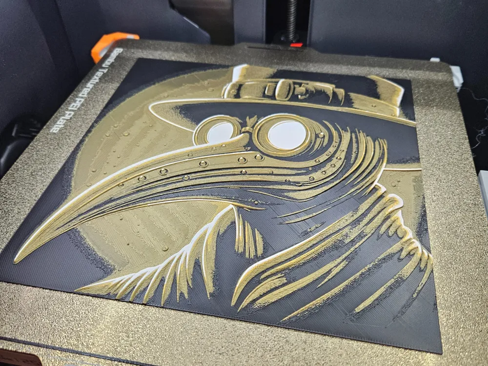 Plague Doctor Beak Mask by BusyKikiBee - MakerWorld