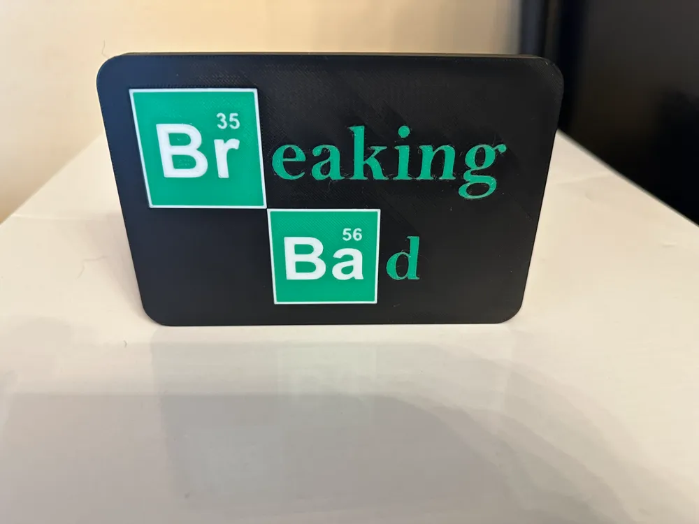 Breaking Bad Logo by JohnnyLaww - MakerWorld