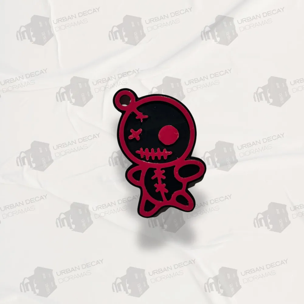 voodoo doll keychain by UrbanDecayDioramas - MakerWorld