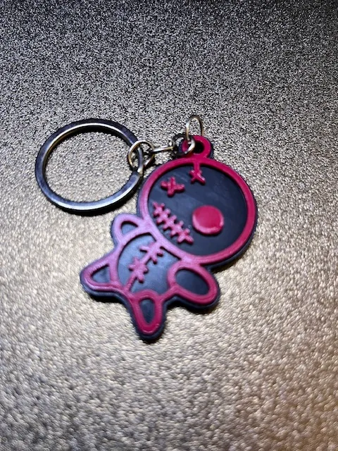 voodoo doll keychain by UrbanDecayDioramas - MakerWorld