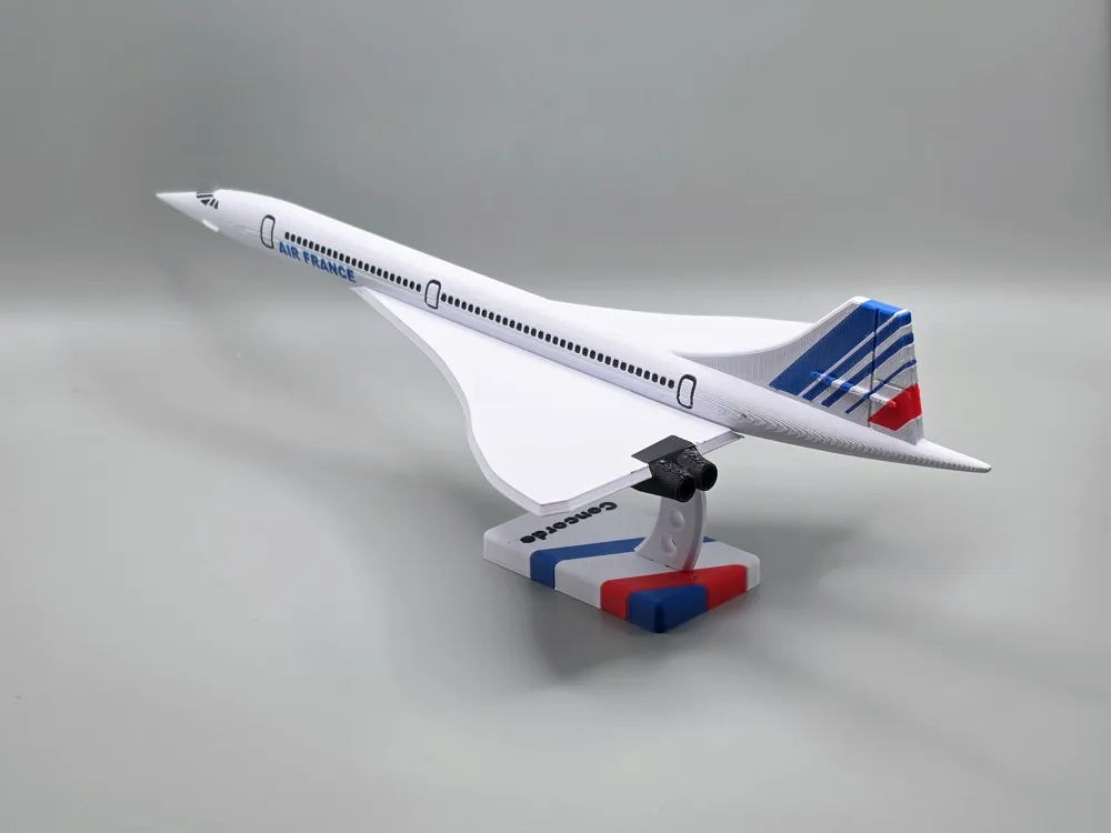 Concorde Plane Kit Card by planes01 MakerWorld: Download Free 3D Models